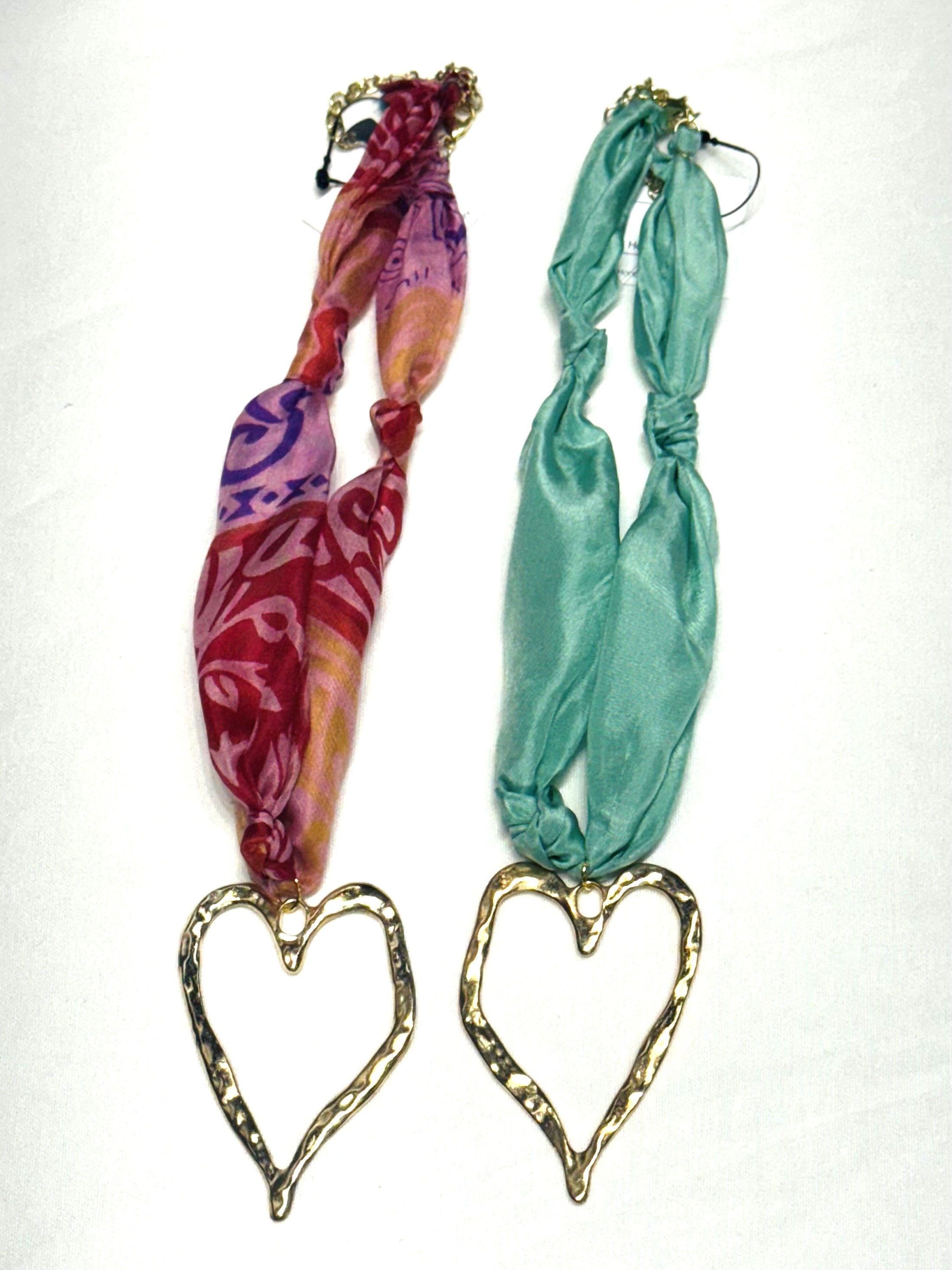 Hart Designs | Large Heart Scarf Necklace – Studio South Clothing Co.